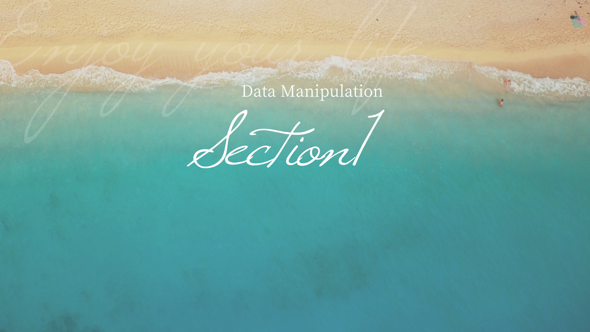 Data Manipulation